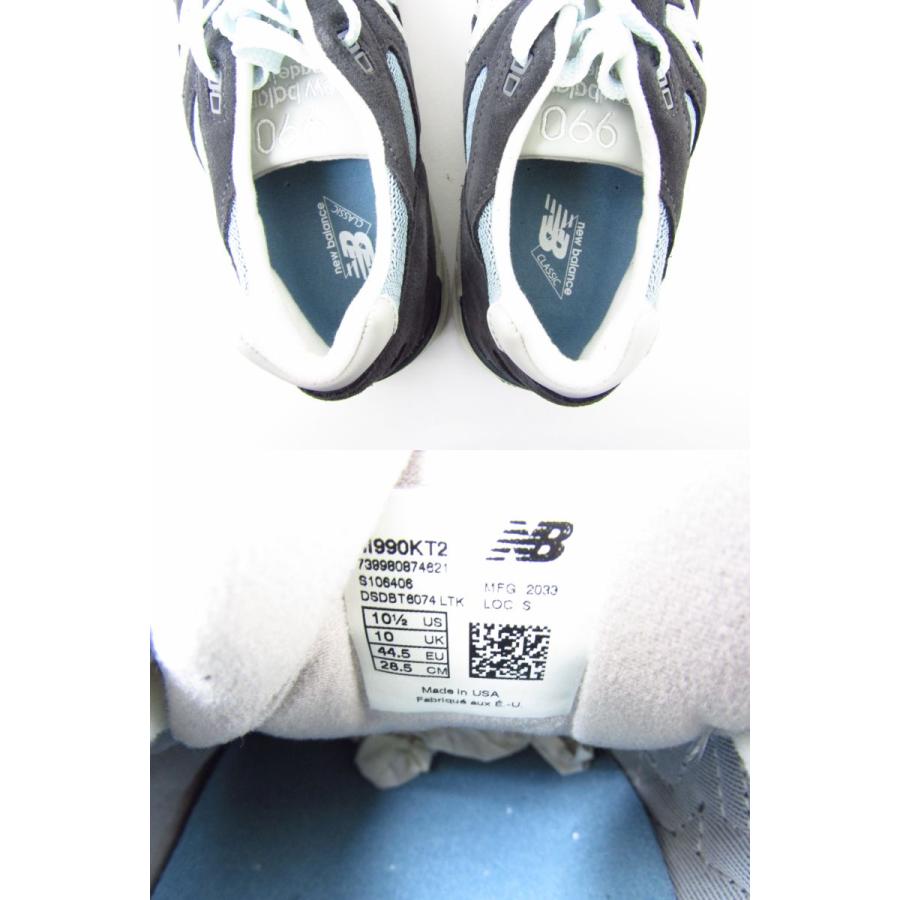 New Balance KITH × キス ニューバランス / M990KT2 スティール New Balance KITH × キス ニューバランス / M990KT2 スティール