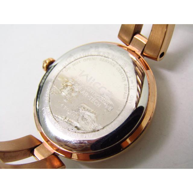 wicca CITIZEN シチズン ウィッカ H0F8-R006380 電波ソーラー腕時計♪AC17531 : スリフト - 通販 - Yahoo!ショッピング