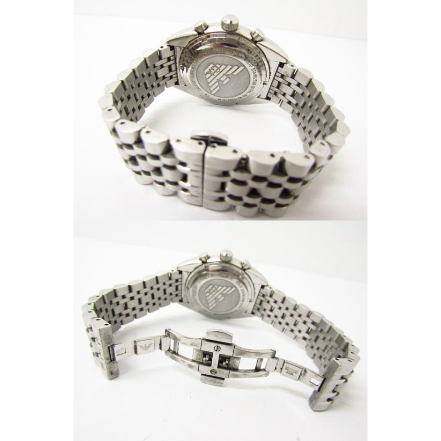 EMPORIO ARMANI エンポリオアルマーニ AR-0373 クオーツ クロノグラフ 腕時計 AC19680 : スリフト - 通販 ...