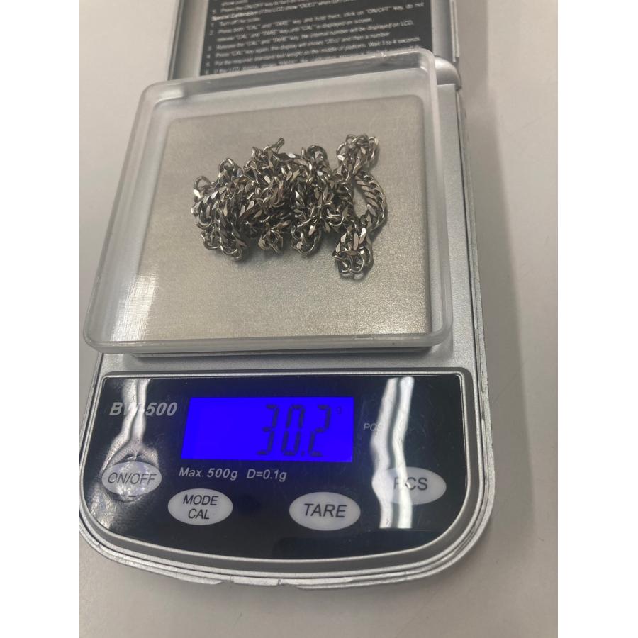 Pt850 プラチナ 喜平 ネックレス チェーン 8面ダブル 約50cm 約30.2g AC24805 :N-160-AC24805-04:スリフト - 通販 - Yahoo!ショッピング