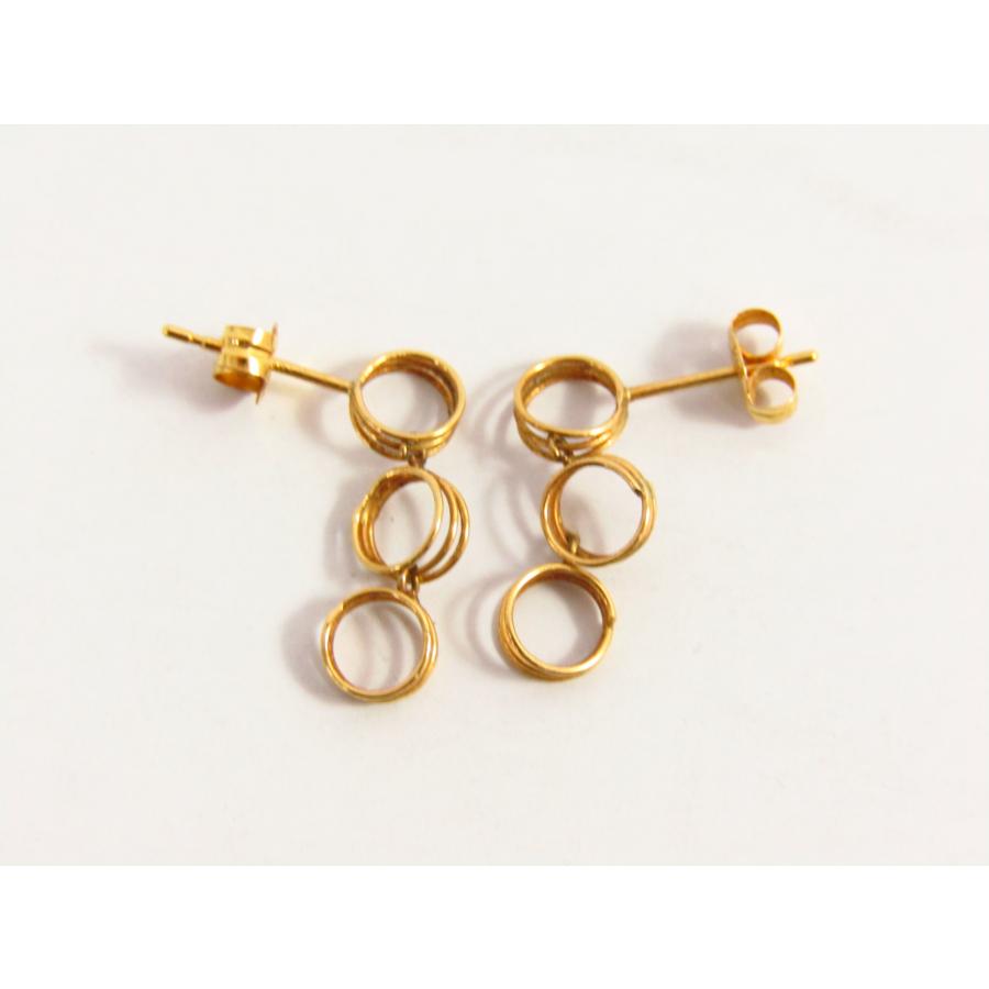 K18 金 ゴールド ピアス 両耳 約0.7g AC25507 : n-160-ac25507-04 : スリフト - 通販 - Yahoo!ショッピング