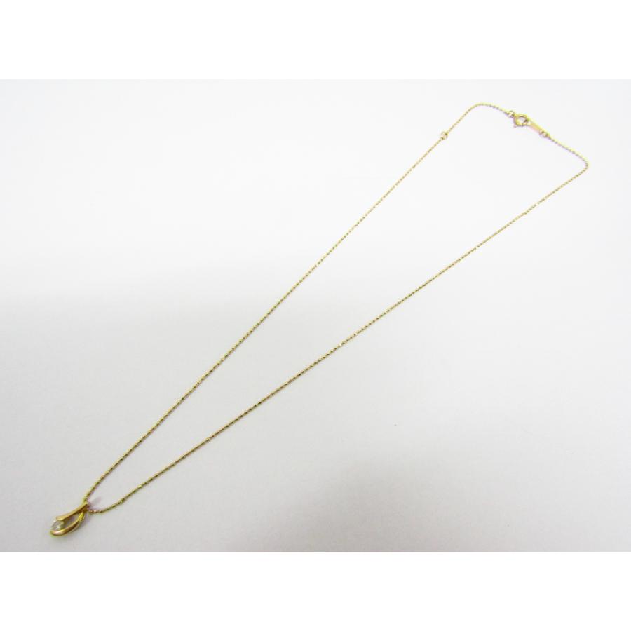K18 金 ゴールド ネックレス 約1.5g 約40cm ダイヤモンド 0.07ct AC25654 : スリフト - 通販 - Yahoo!ショッピング