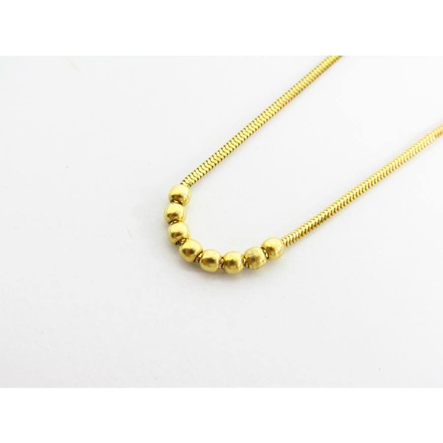 750（K18） YG イエローゴールド ネックレス 約4.5g 約40cm AC25682 : スリフト - 通販 - Yahoo!ショッピング