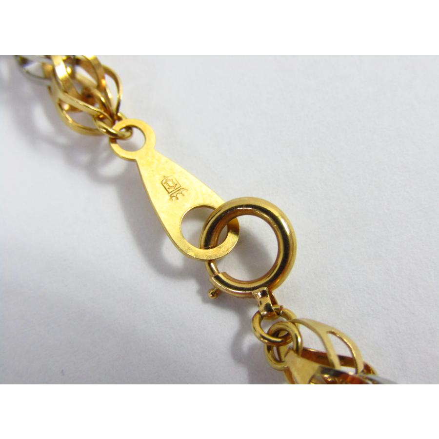 K18 金 ゴールド Pt850 プラチナ ネックレス 約24.1g 約62cm AC26039 : スリフト - 通販 - Yahoo!ショッピング