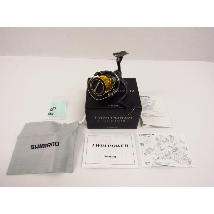 シマノ SHIMANO 20. TWIN POWER ツインパワー C3000MHG リール 釣具 中古 SP6786 : スリフト - 通販 ...