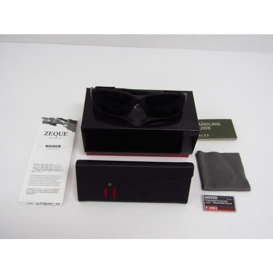 ZEAL OPTICS Zeque ゼクー HOVER F-1961 マットブラック 偏光サングラス SP8045 : スリフト - 通販 - Yahoo!ショッピング