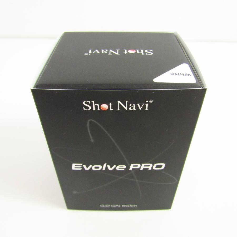 ShotNavi 未使用 Shot Navi ショットナビ Evolve PRO GPS ゴルフウォッチ カラー：白 SP7834 : スリフト - 通販 - Yahoo!ショッピング