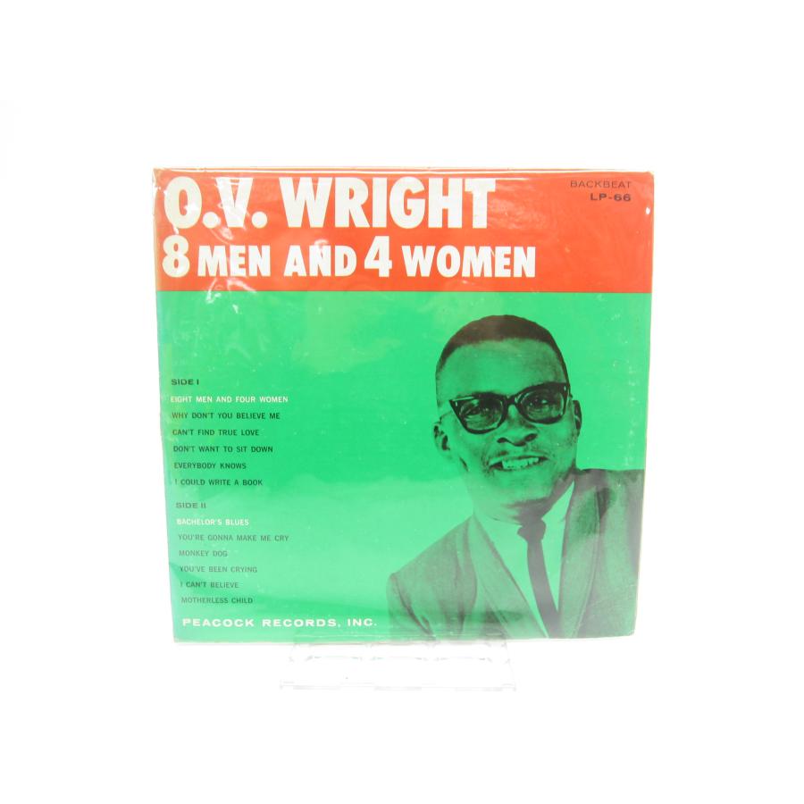 O.V.WRIGHT / 8 MEN AND 4 WOMEN /BACK BEAT LP レコード ∠UV3031 : スリフト - 通販 - Yahoo!ショッピング