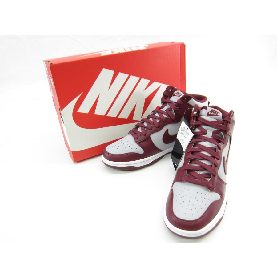 ダンク（NIKE） NIKE ナイキ Dunk ダンク High Dark Beetroot and Wolf Grey DD1399-600 ...