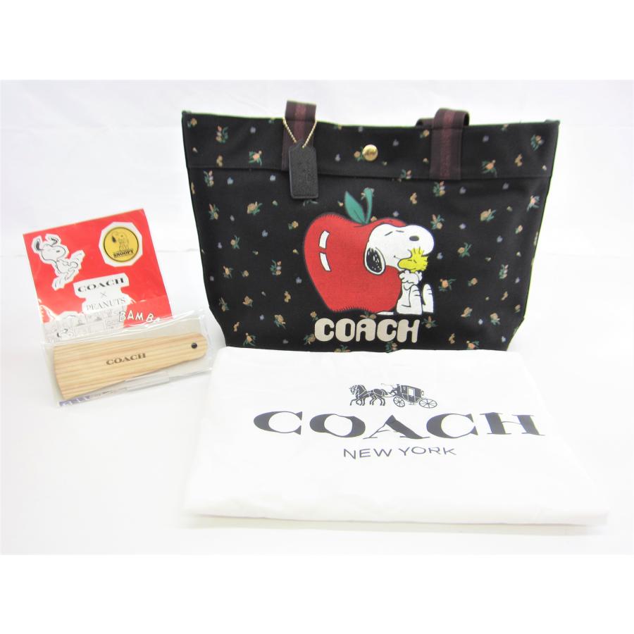 COACH コーチ スヌーピー・トート 6172 キャンバス トートバッグ ∠UP3124 :U-166-UP3124-07:スリフト ...