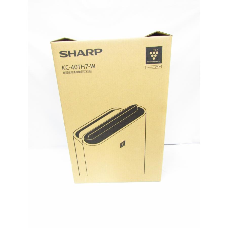 SHARP 未使用 KC-40TH7-W シャープ 加湿空気清浄機 ホワイト プラズマ クラスター7000 未使用品 060123 : スリフトWEB SHOP 2nd - 通販 ...