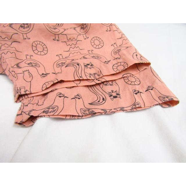 Ptagonia パタゴニア 総柄シャツ ゴートゥーシャツ ピンク 鳥 リス ボタンシャツ 中古品 ★100294 : t125-10 ...