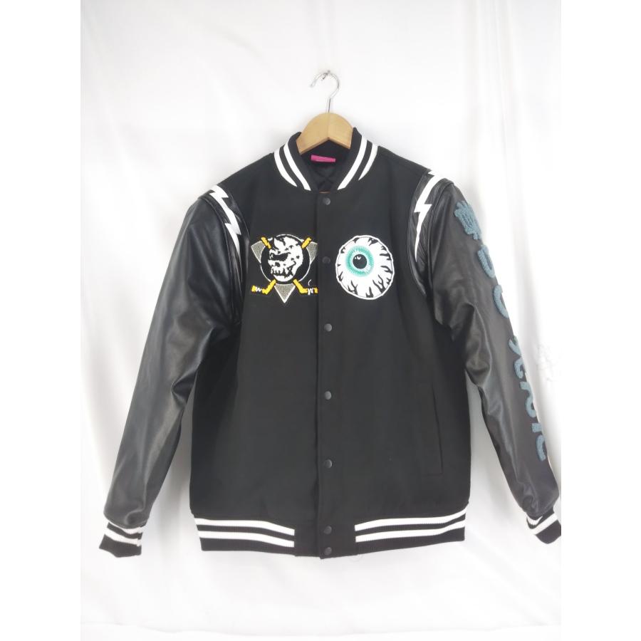 MISHKA（ミシカ） TROUBLEMAKER VARSITY JACKET トラブルメーカーバーシティージャケット スタジャン MSK ...