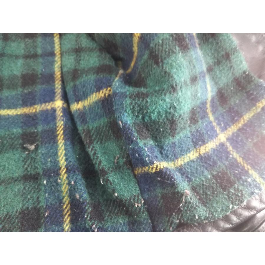 Schott N.Y.C 659 42 襟付き シングル ライダースジャケット レザー ショット チェックインナー トラッカー TALON ...