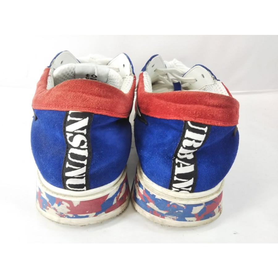 URBAN SUN（アーバンサン） アーバンサンANDRE アンドレ ANDRE 1000 ブルー×レッド メンズ スニーカー 日本限定 ロー ...