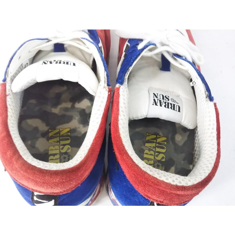 URBAN SUN（アーバンサン） アーバンサンANDRE アンドレ ANDRE 1000 ブルー×レッド メンズ スニーカー 日本限定 ロー ...