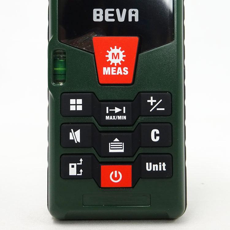 【中古】〇即納〇 BEVA レーザー距離計 グリーン 最大測定距離60M 軽量距離計測機 面積 体積 ハンドヘルド 連続測定 自動計算 ★通常1〜2営業日以内に発送★ : リサイクル通販 ス ...