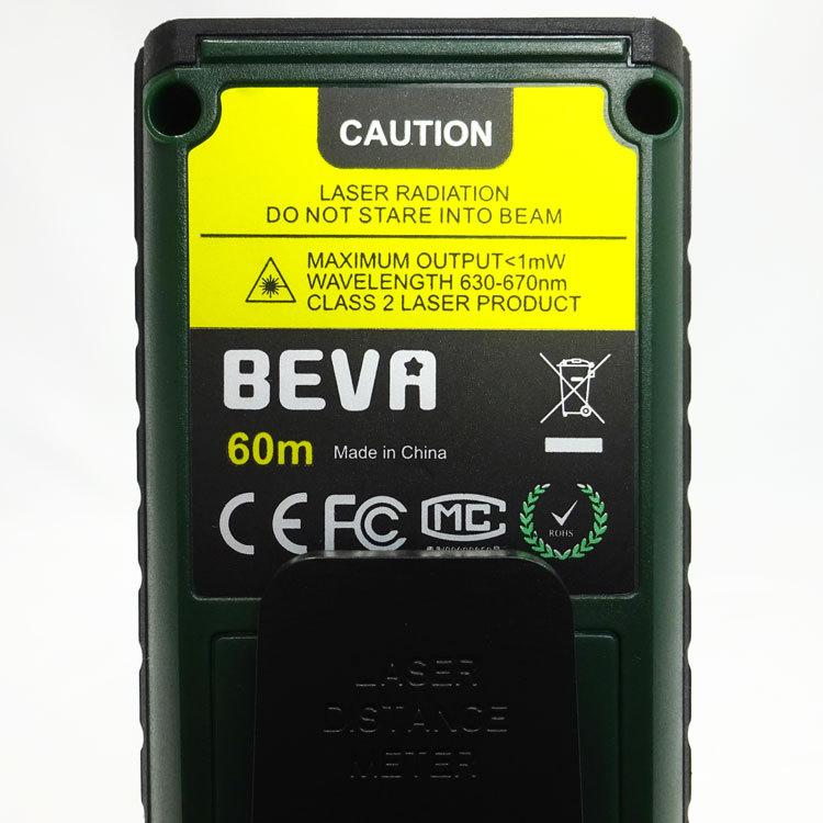 【中古】〇即納〇 BEVA レーザー距離計 グリーン 最大測定距離60M 軽量距離計測機 面積 体積 ハンドヘルド 連続測定 自動計算 ★通常1〜2営業日以内に発送★ : リサイクル通販 ス ...