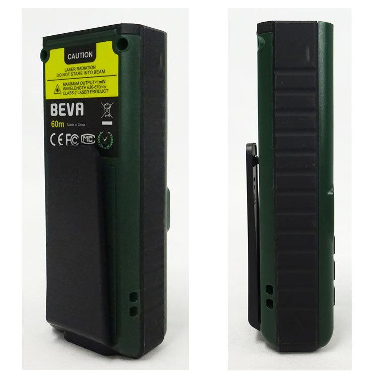 【中古】〇即納〇 BEVA レーザー距離計 グリーン 最大測定距離60M 軽量距離計測機 面積 体積 ハンドヘルド 連続測定 自動計算 ★通常1〜2営業日以内に発送★ : リサイクル通販 ス ...