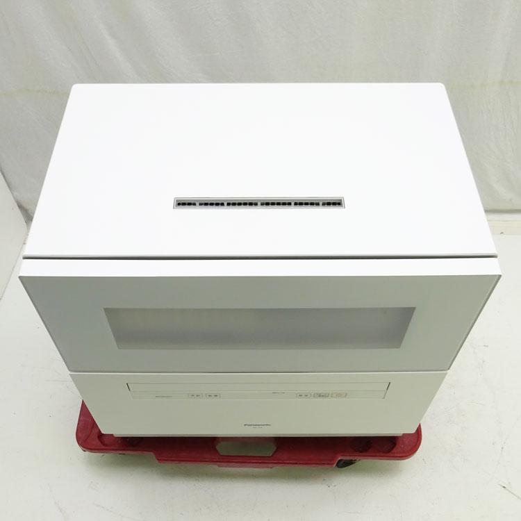 Panasonic 【中古】〇即納〇 食器洗い乾燥機 NP-TH4-W 2021年製 ホワイト 食器点数40点 5人用 50L 食洗機 ストリーム除菌洗浄 ボトル ★通常2営業日以内発送★ ...