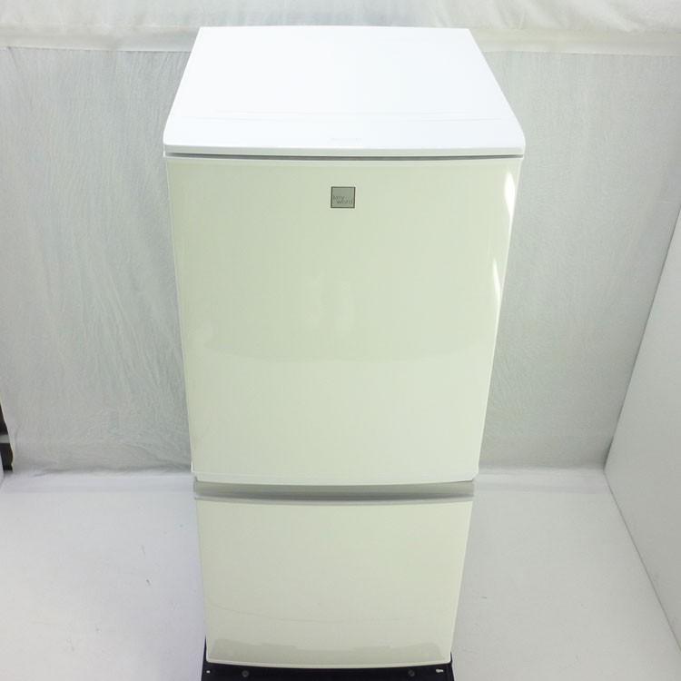 【中古】【設置込み】シャープ 137L 2018年製 単身用2ドア冷凍冷蔵庫 SJ-14E5-KW 1人用/keyword/小さい/ホワイト系/つけかえドア ★通常2〜4営業日以内に発送★ ...