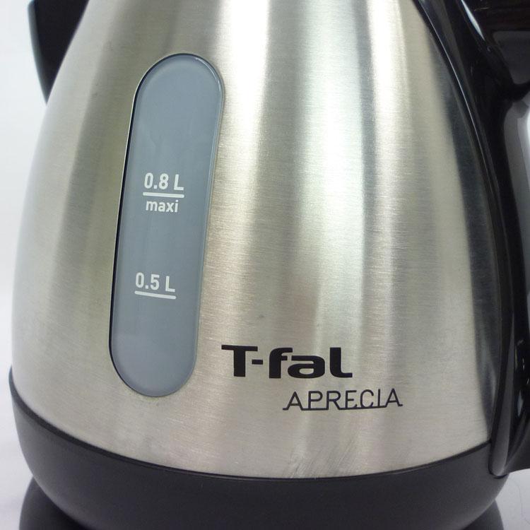 【中古】〇即納〇T‐fal 電気ケトル アプレシア 0.8L BI802522A メタリックノワール ティファール/APRECIA/ステンレス ★通常1〜2営業日以内に発送★ : t-fal ...