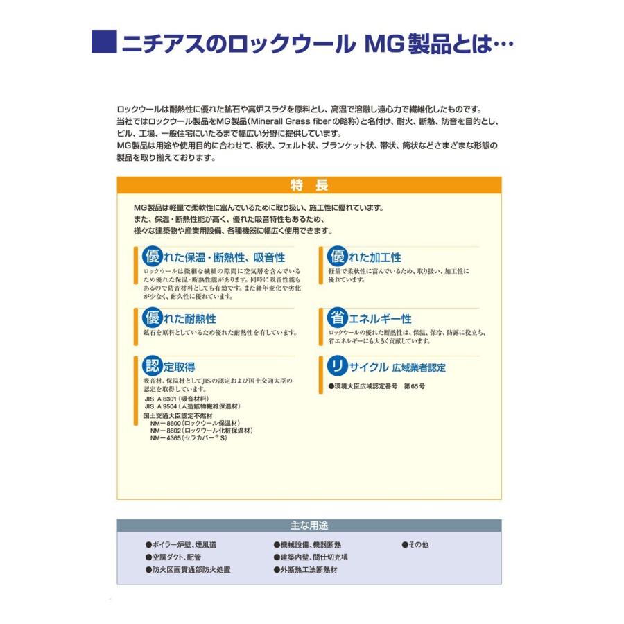 MGボード 80K [厚さ100mmx605mmx910mm] 遮音 防音工事 ※ガラスクロス貼り（GC貼り）ロックウール : スライブストア ...