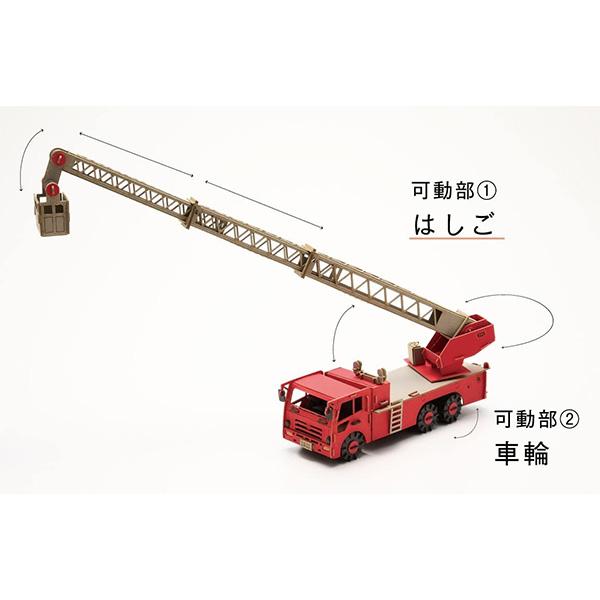 ペーパークラフト カーズクラフト はしご車 CC-E1 ネコポス対応品 654214 : おもちゃ通販 トライブ - 通販 - Yahoo!ショッピング