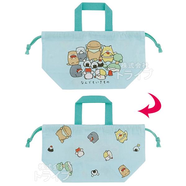 なんでもいきもの ランチ巾着 KB7 ネコポス対応品 693625 : ndi-kin : おもちゃ通販 トライブ - 通販 - Yahoo!ショッピング