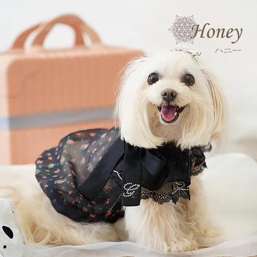 グラマーイズム Glamourism ハニー（Honey）選べる2色 SS/S/SM/M【小型犬 犬服 ワンピース ドレス スカート セレブ ...