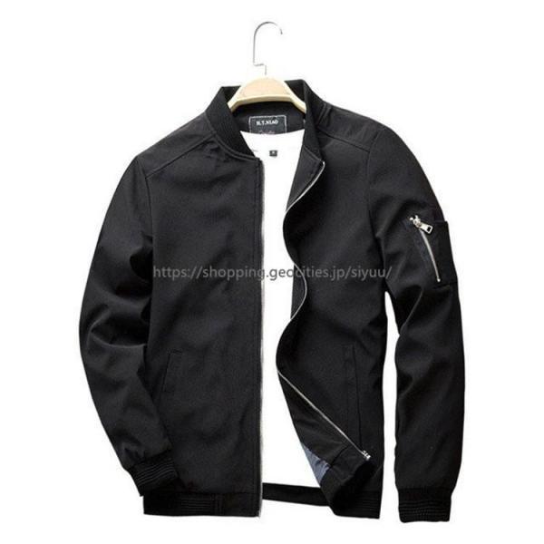 メンズ MA1 MA-1 冬 アウター ジャケット ブルゾン 無地 30代 40代 50代 M L 2L 3L 4L 黒 ネイビー 赤 カーキ : yymcsm2-241201501 : ちび ...