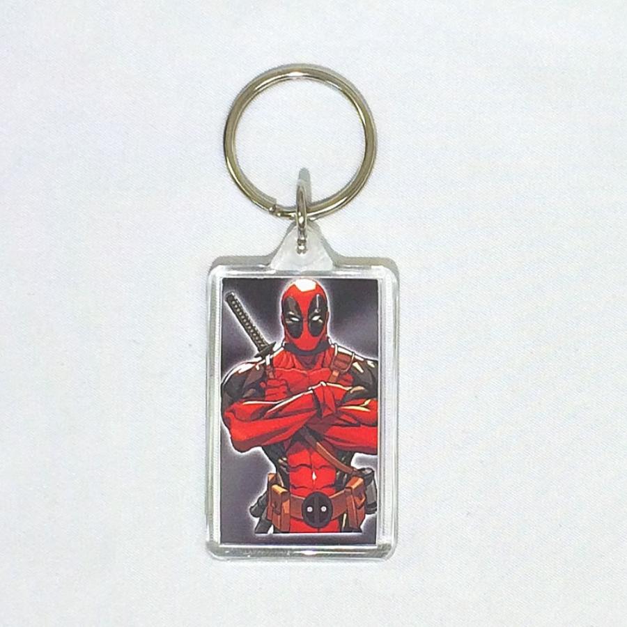 MARVEL (マーベル) Deadpool (デッドプール) Deadpool Logo キーリング アクリル キーホルダー : TICKTACK 旭川 - 通販 - Yahoo!ショッピング