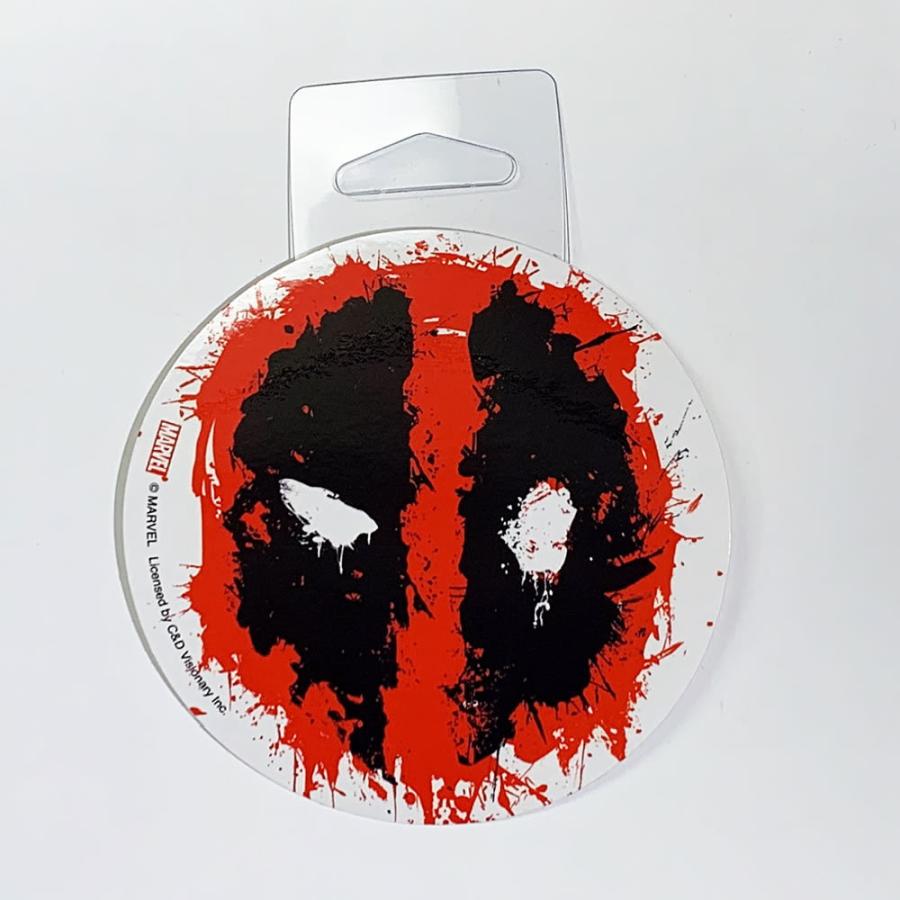 MARVEL Marvel (マーベル) Deadpool (デッドプール) Face Splat シール ステッカー : TICKTACK 旭川 - 通販 - Yahoo!ショッピング