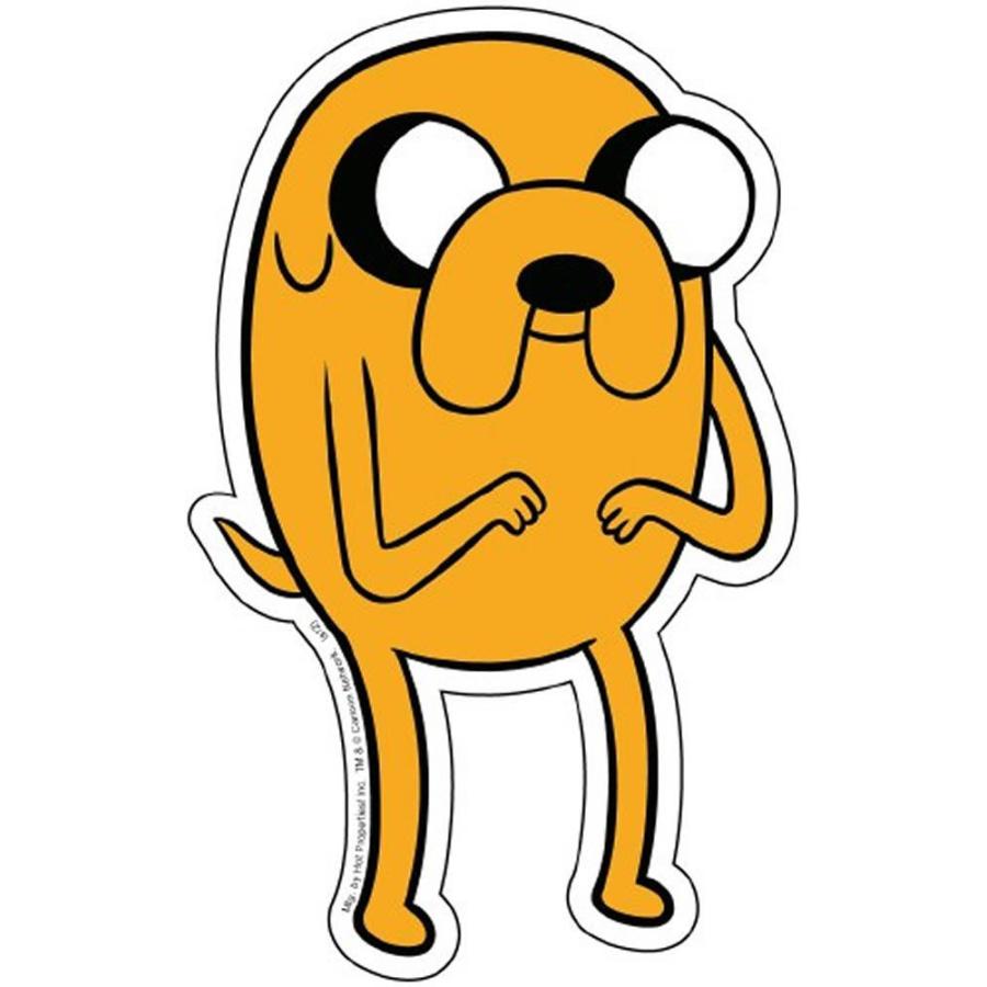 Adventure Time （アドベンチャー・タイム）JAKE STANDING STICKER ステッカー シール : TICKTACK ...