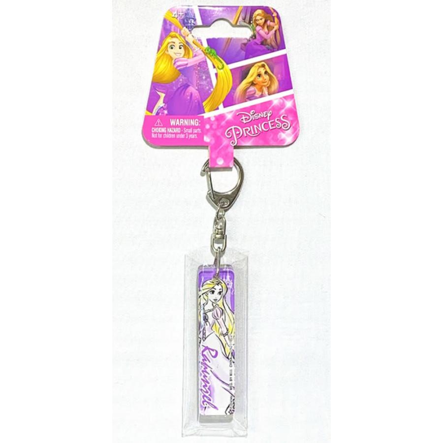 Disney (ディズニー) プリンセス Rapunzel (ラプンツェル) Crystal Clear Key Ring キーホルダー ...