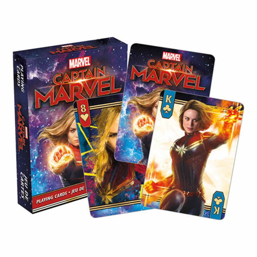 MARVEL (マーベル) Captain Marvel (キャプテン・マーベル) Movie トランプ カードゲーム : TICKTACK 旭川 - 通販 - Yahoo!ショッピング