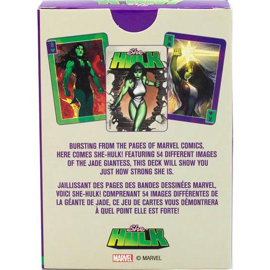 MARVEL (マーベル) She Hulk（シー・ハルク）トランプ カードゲーム :T-NMR52746:TICKTACK 旭川 - 通販 - Yahoo!ショッピング