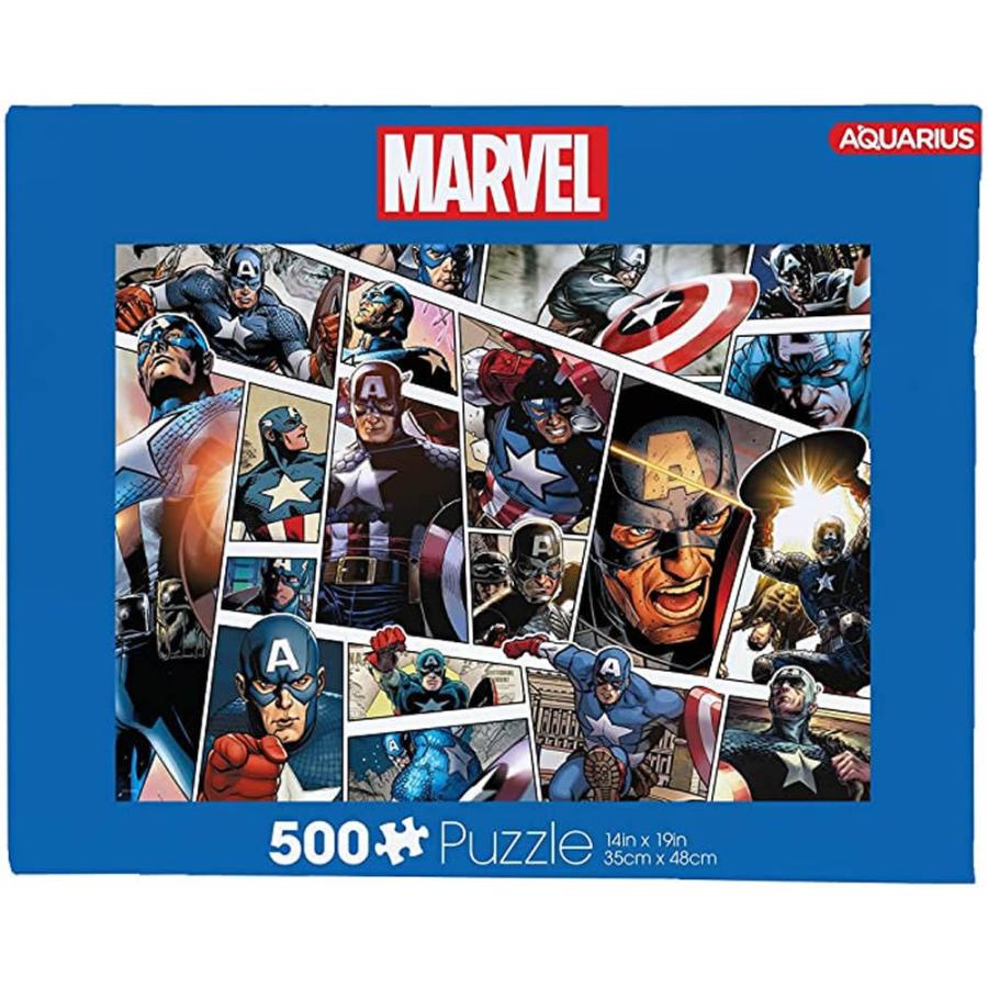 MARVEL Marvel (マーベル) Captain America (キャプテン・アメリカ) Panels 500ピース ジグソーパズル : TICKTACK 旭川 - 通販 ...