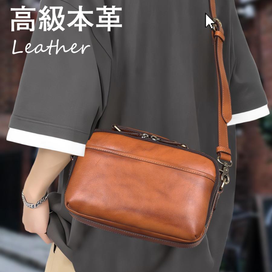 TIDING ナチュラル風 本革 ショルダーバッグ メンズ 斜めがけ 小さめ レディース 男女兼用 スマホポーチ : TIDING SHOP - 通販 - Yahoo!ショッピング