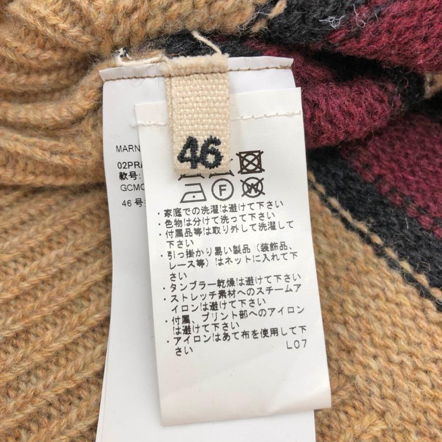 MARNI マルニ 長袖ニット 良好 サイズ46 M05GP0070 ベージュ MARNI マルニ 長袖ニット 良好 サイズ46 M05GP0070 ベージュ