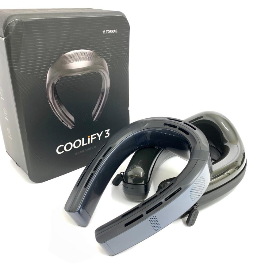 TORRAS トラス COOLiFY3 ネッククーラー ブラック 家電 空調器具 : リサイクルショップティファナ - 通販 - Yahoo!ショッピング