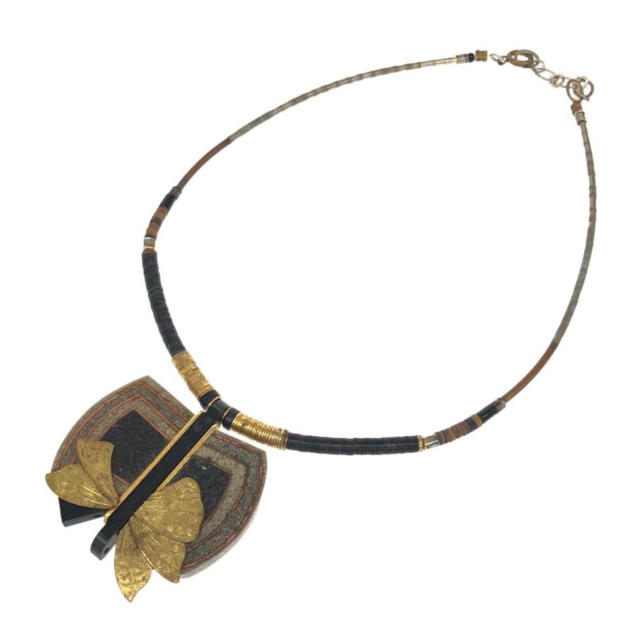 Langani ランガニー ネックレス ブラック レディース チョーカー ペンダント accessory アクセサリー : リサイクルショップ ...