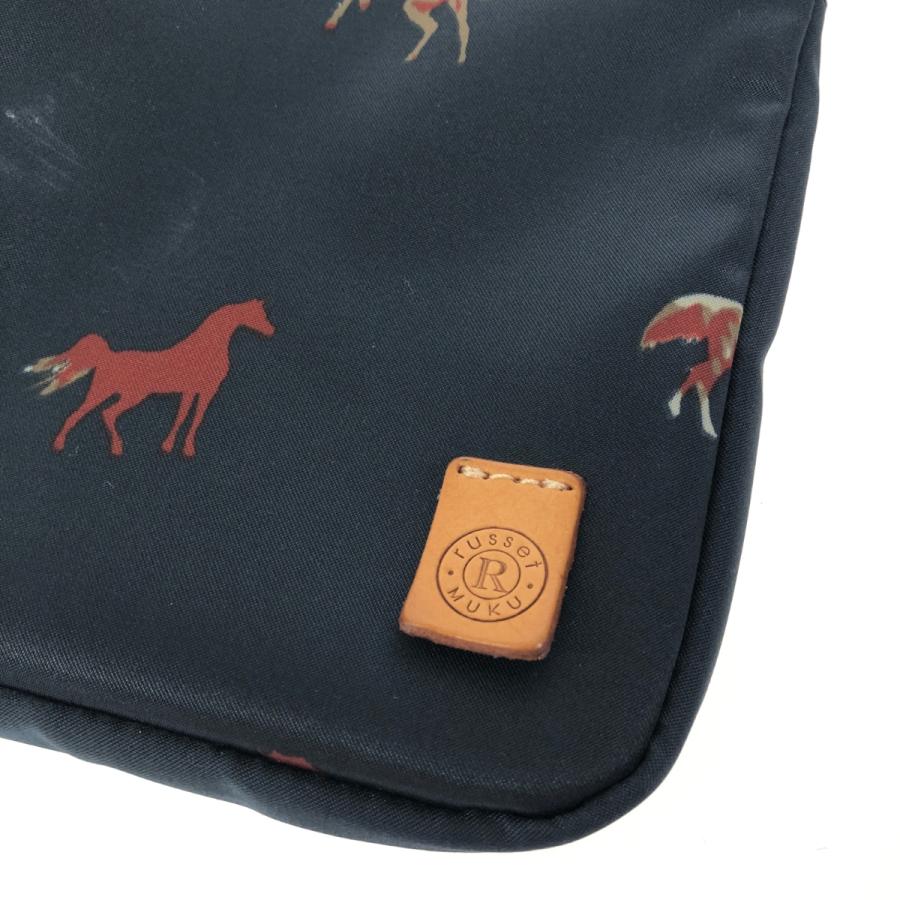 russet ラシット MUKU ショルダーバッグ ネイビー レディース russet ラシット MUKU ショルダーバッグ ネイビー レディース