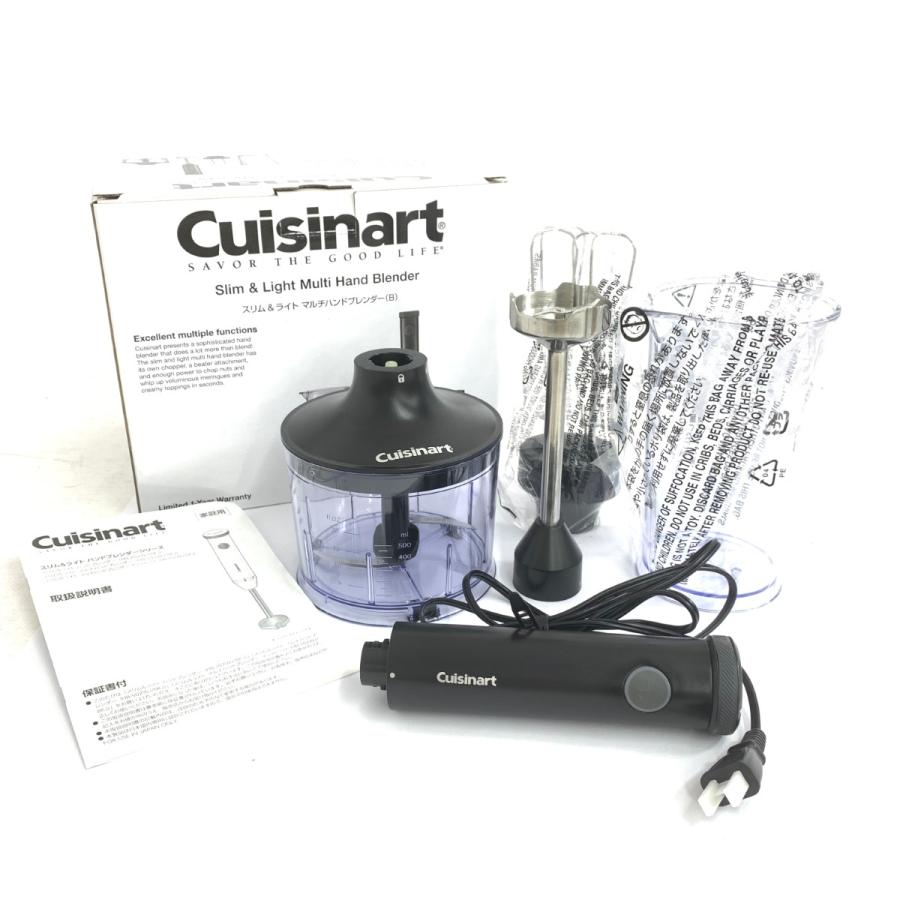 Cuisinart クイジナート マルチハンドブレンダー 新品同様 HB-502BKJ ブラック 調理器具 : リサイクルショップティファナ - 通販 - Yahoo!ショッピング