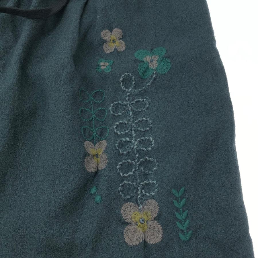M.&KYOKO エム&キョウコ 佐藤繊維 ロング刺繍 スカート 未使用品 M.&KYOKO エム&キョウコ 佐藤繊維 ロング刺繍 スカート 未使用品