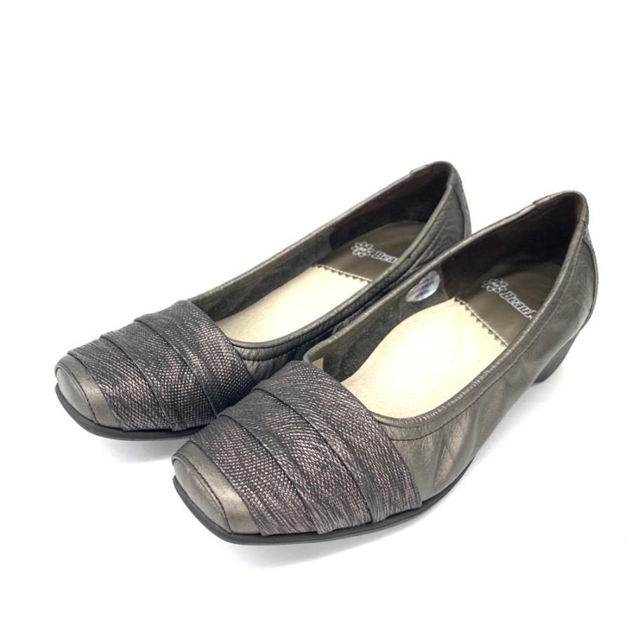 BeauFort ビューフォート パンプス 23.5EEE ブラウン スクエアトゥ レディース 靴 シューズ shoes : リサイクル ...