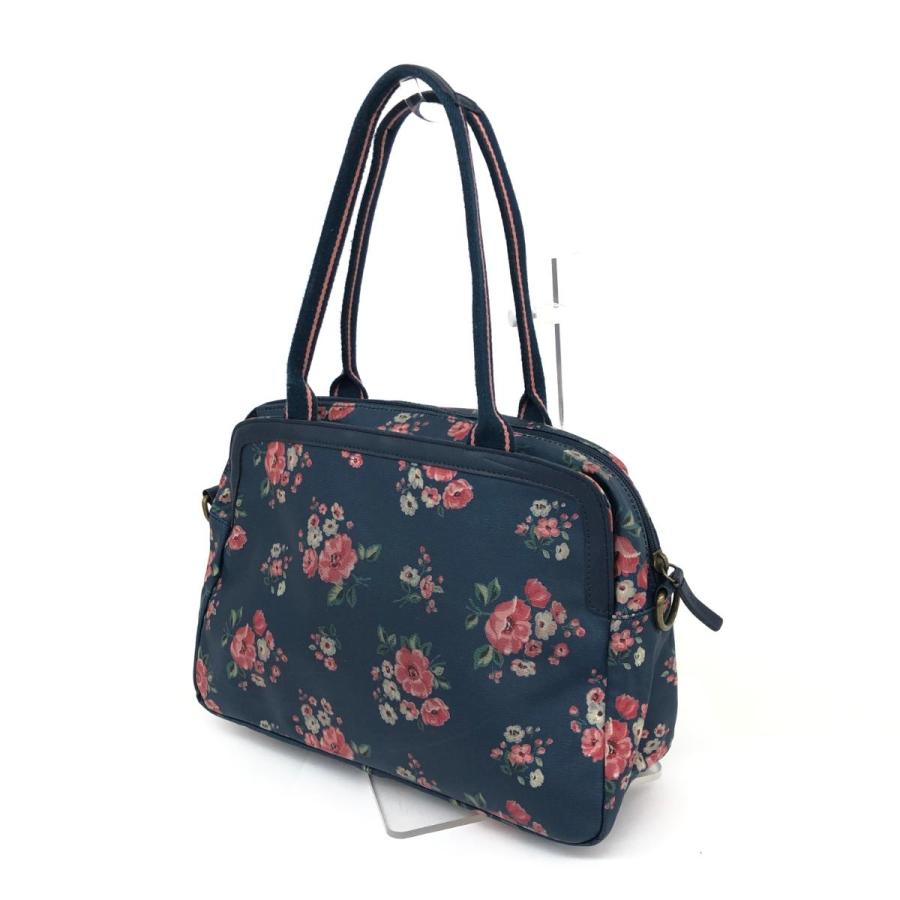 Cath Kidston キャスキッドソン 2WAYバッグ 良好 ネイビー Cath Kidston キャスキッドソン 2WAYバッグ 良好 ネイビー