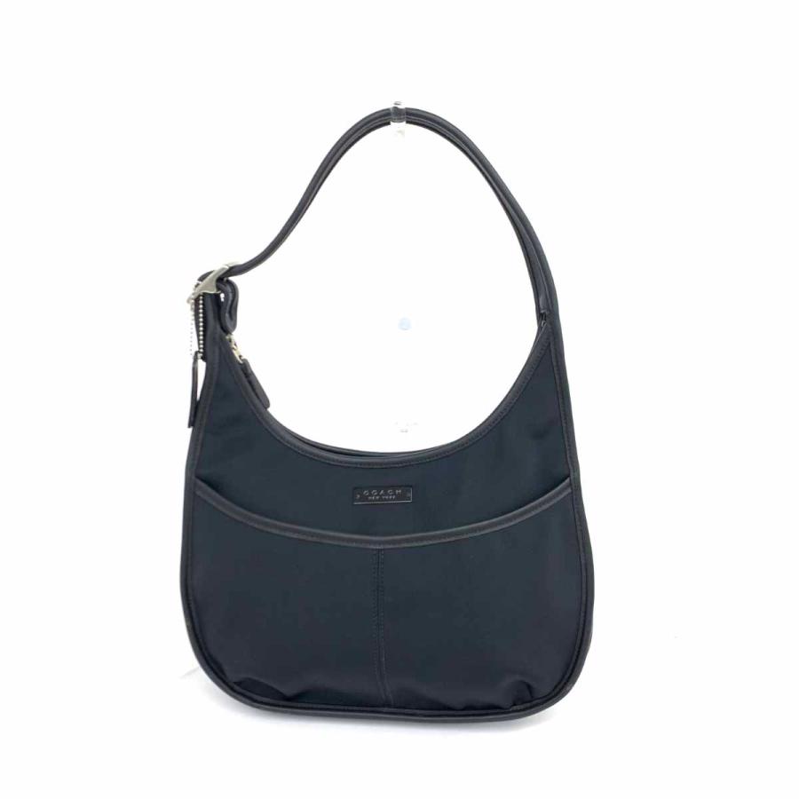 OLD COACH オールドコーチ ワンショルダーバッグ 6203 ブラック ポリウレタン レディース USA製 肩掛け bag 鞄 ...