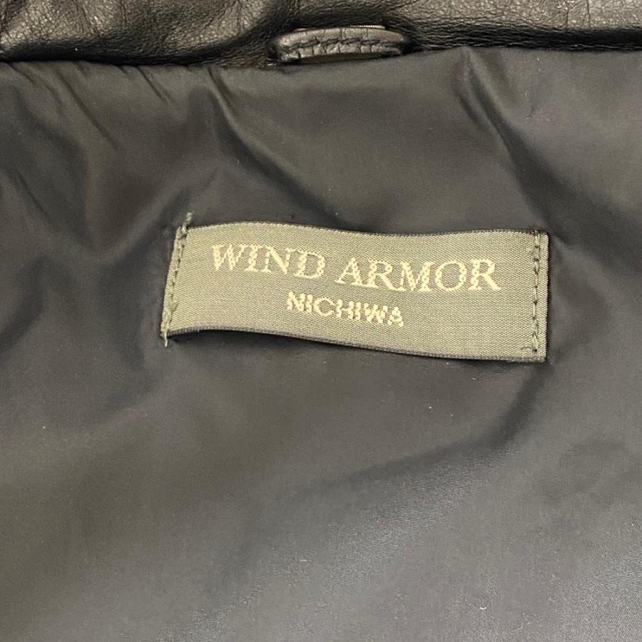 WIND ARMOR ウインドアーマー レザーダウンコート M ブラック メンズ 革ジャン アウター 古着 防寒着 MU1005 : リサイクルショップティファナ - 通販 - Yahoo ...