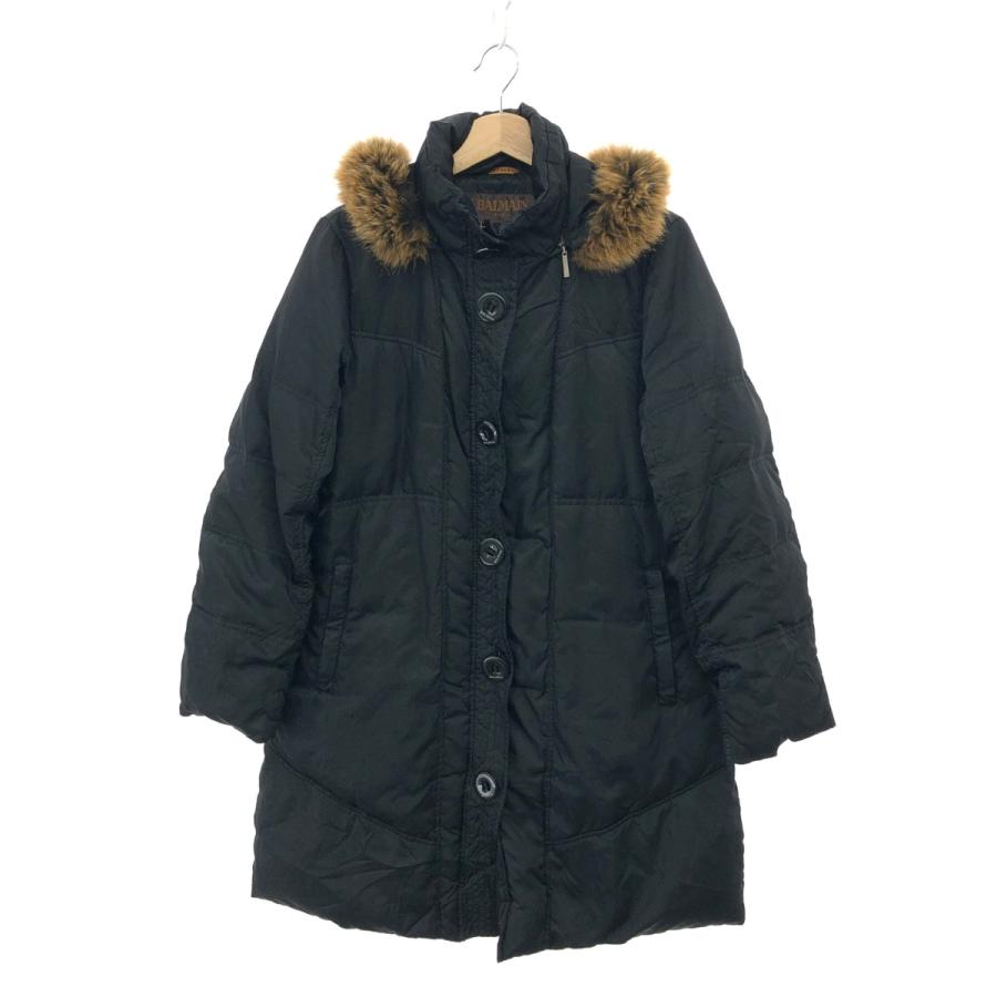 BALMAIN PARIS バルマン ダウンコート サイズ:L ブラック レディース アウター : リサイクルショップティファナ - 通販 - Yahoo!ショッピング